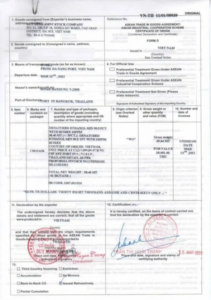 Tổng hợp các thông tin quan trọng về CO Form D 2024 - Project Shipping